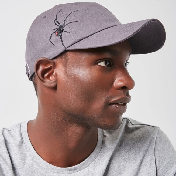 Forever 21 | Accessories | New Orig Packaging Spider Embroidered Cap ...